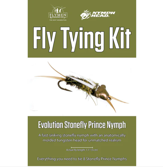 Evolution Stonefly Prince Nymph Fly Tying Kit – Feather Craft Fly Fishing