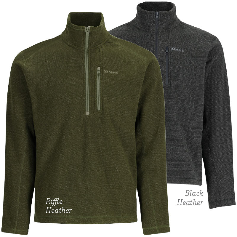 Simms Rivershed Half-Zip Fleece Sweater – Feather Craft Fly Fishing