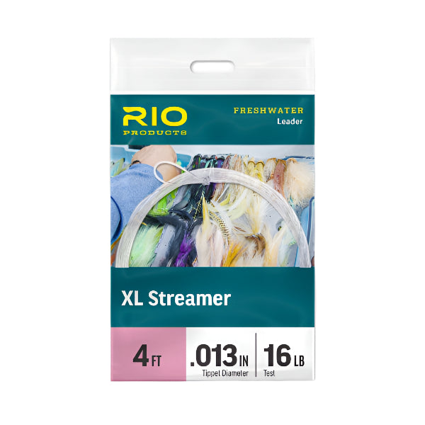RIO XL STREAMER 4-FOOT LEADER – Feather Craft Fly Fishing