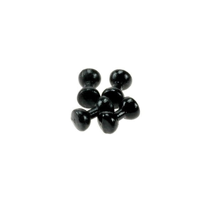 Lead Barbell Eyes Pre-Painted – Feather Craft Fly Fishing